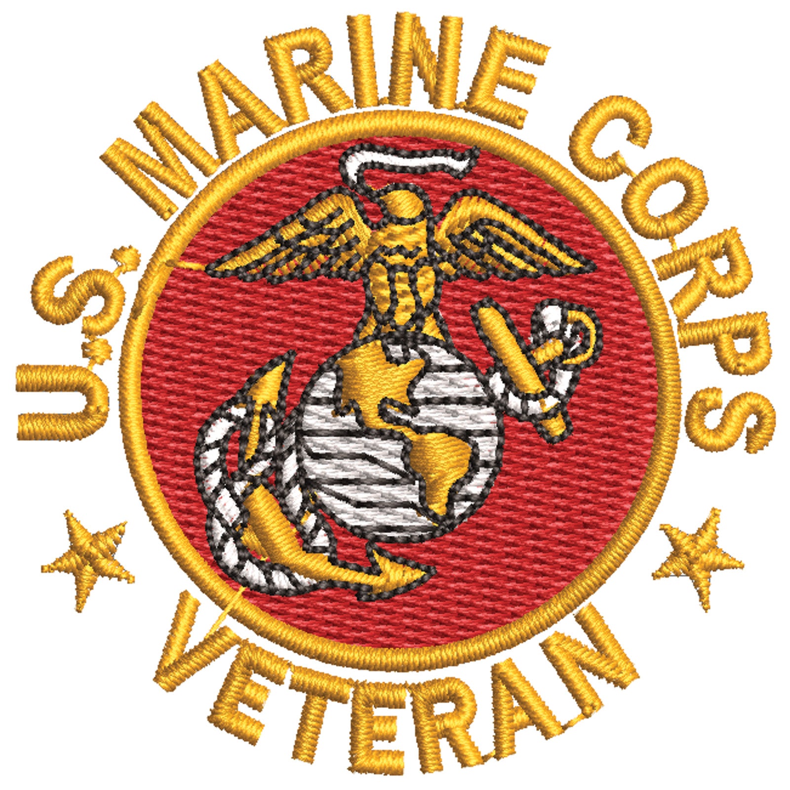 US Marine Corps Veteran Emblem Symbol | Veterans / Retired Digitized ...