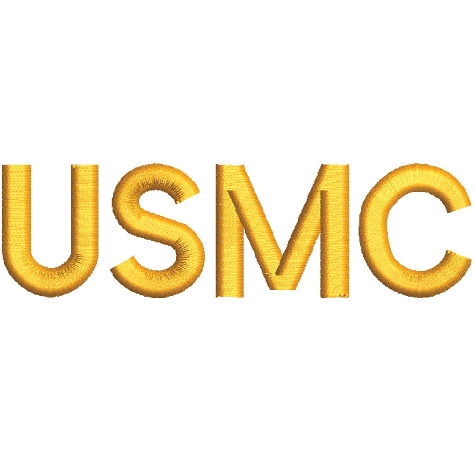 USMC Symbol | Marine Digitized Embroidery Design | e4Hats – e4Hats.com
