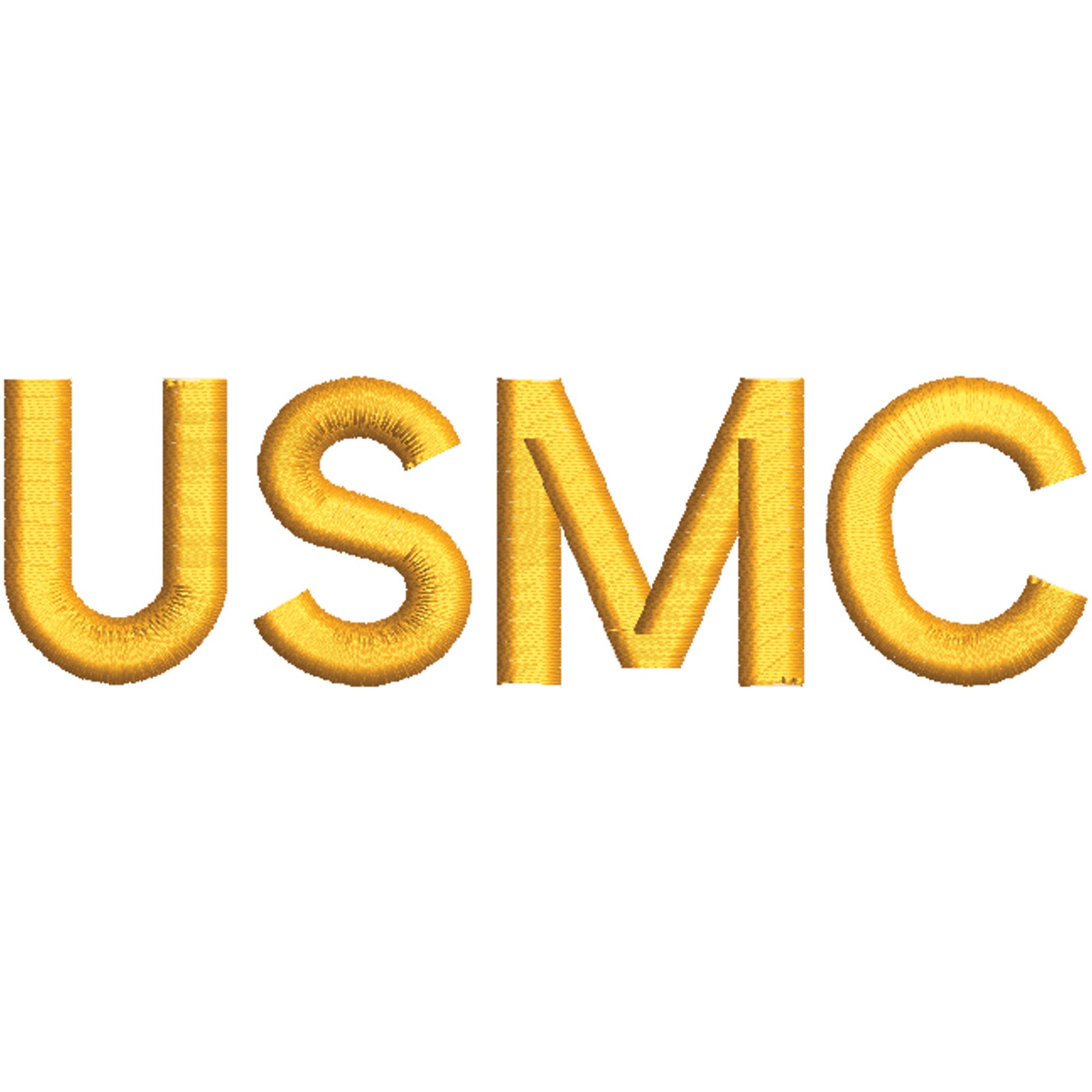 USMC Symbol | Marine Digitized Embroidery Design | e4Hats – e4Hats.com