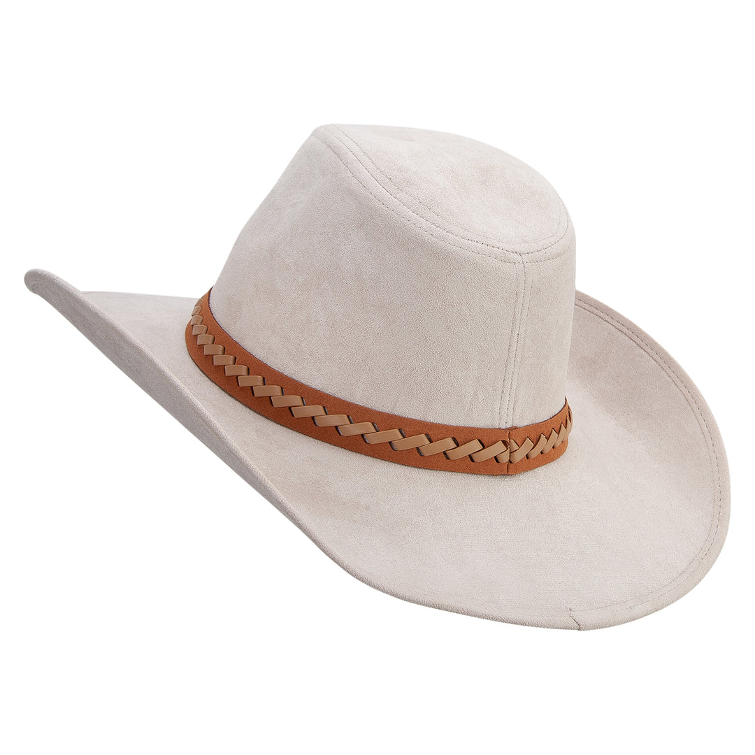 1 in Woven Band Cowboy Hat | Cowboy/Outback Hat | e4Hats – e4Hats.com