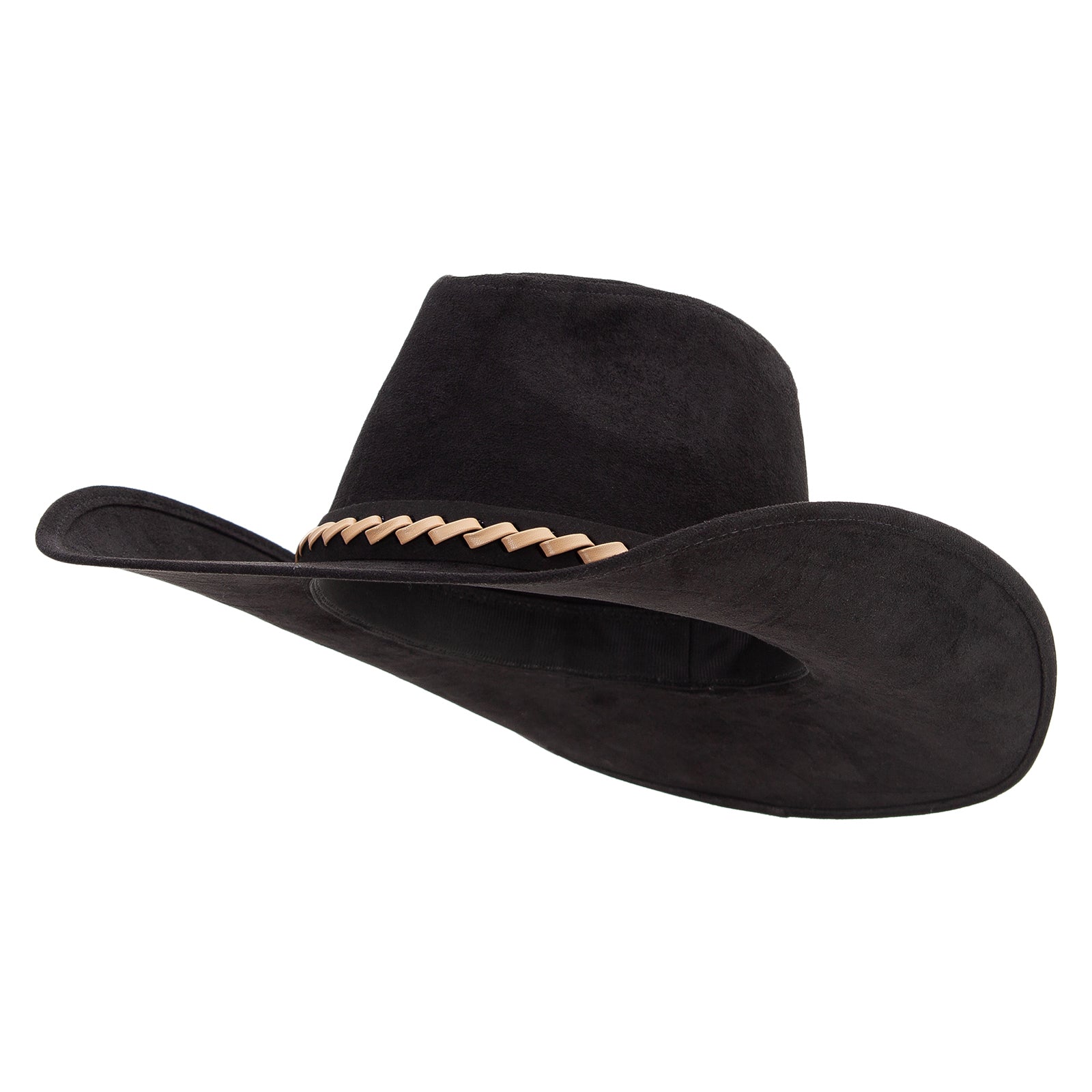 1 in Woven Band Cowboy Hat | Cowboy/Outback Hat | e4Hats – e4Hats.com