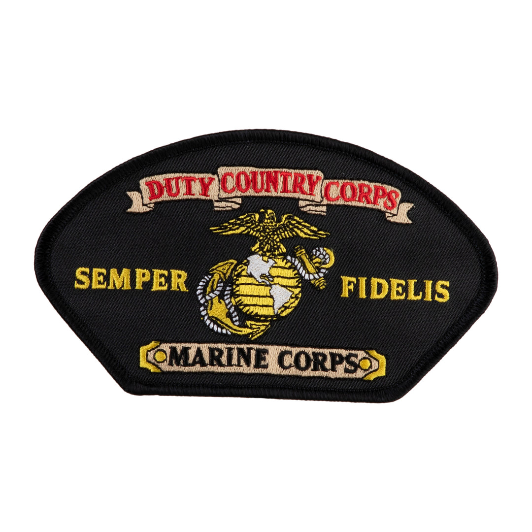 Duty Country Corps Semper Fidelis Patch | Marine | e4Hats – e4Hats.com