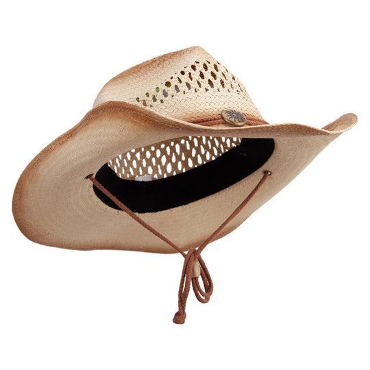Women's Brass Button Cowboy Hat | Cowboy/Outback Hat | e4Hats – e4Hats.com