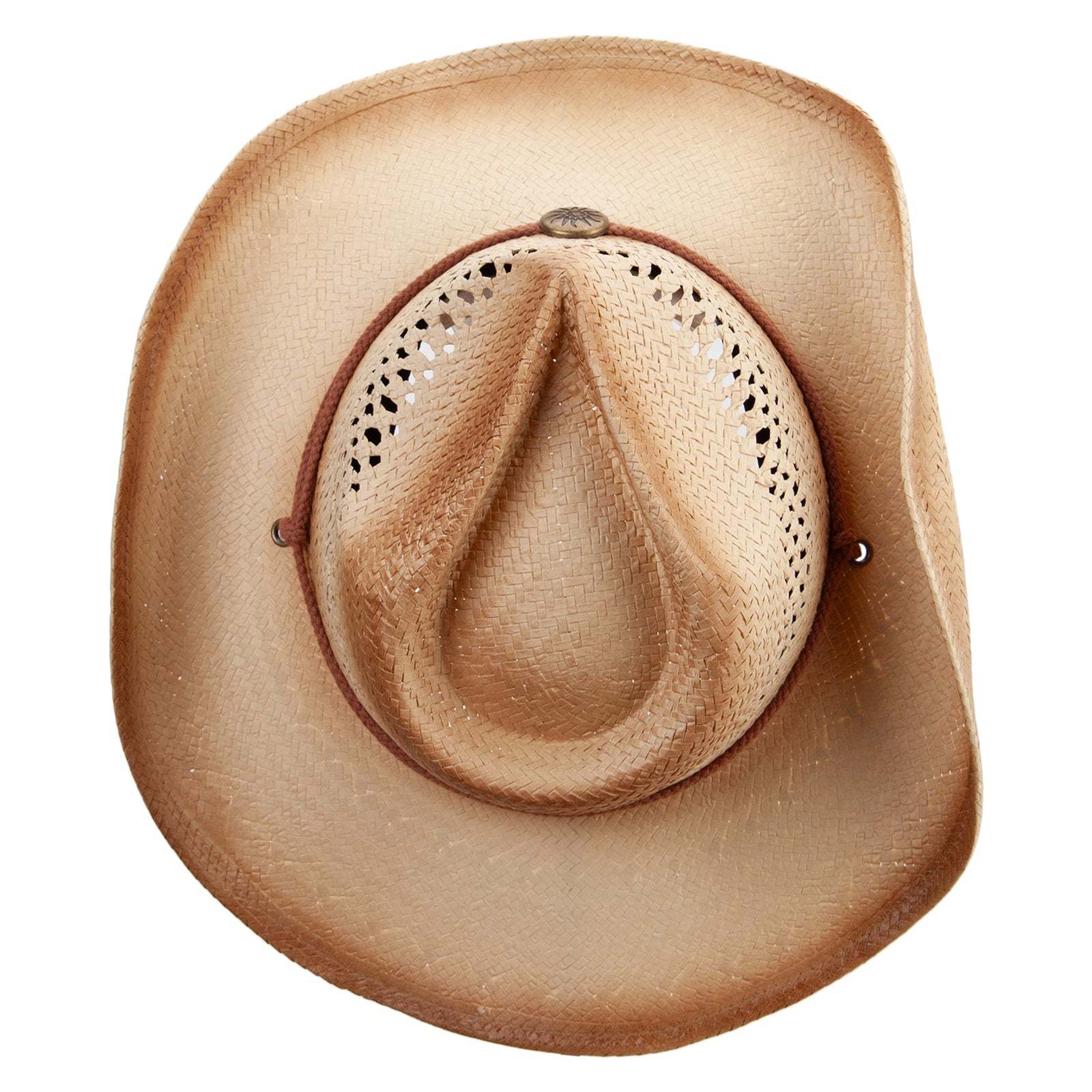 Women's Brass Button Cowboy Hat | Cowboy/Outback Hat | e4Hats – e4Hats.com