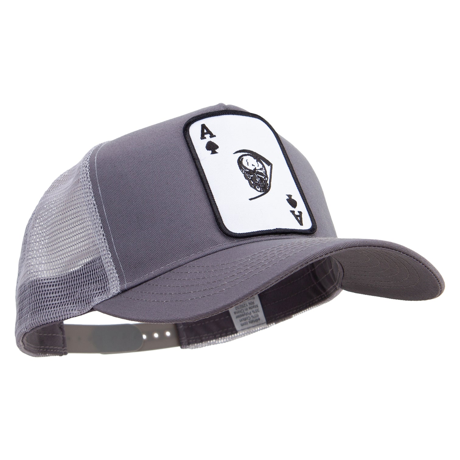 Skull and Choppers Patched New Big Size Trucker Mesh Cap | Army ...