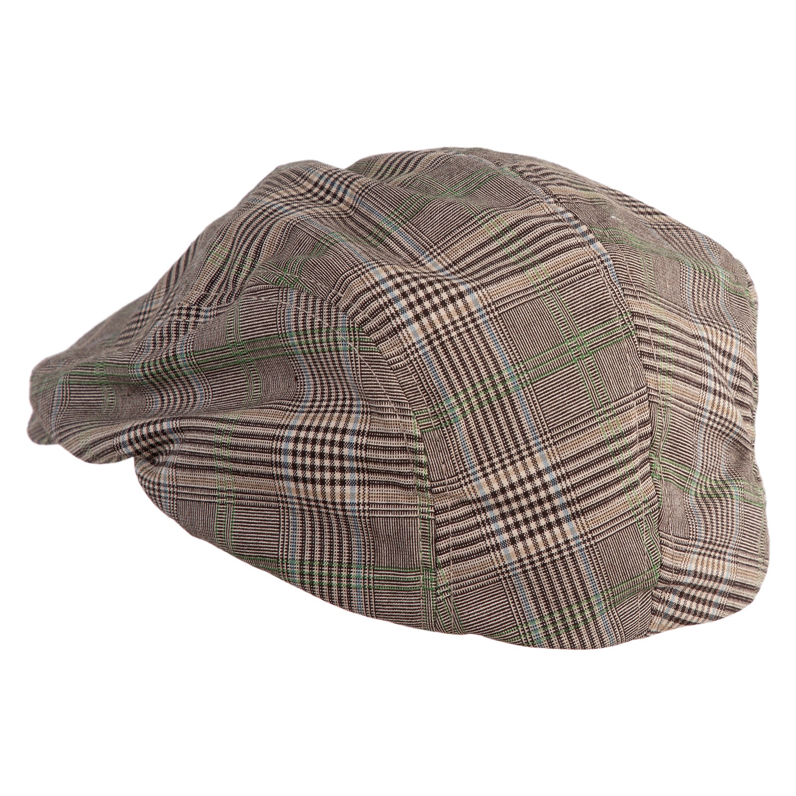 Big Size Driver Flat Fashion Plaid Ivy Cap | Ivy Big Hat | e4Hats ...
