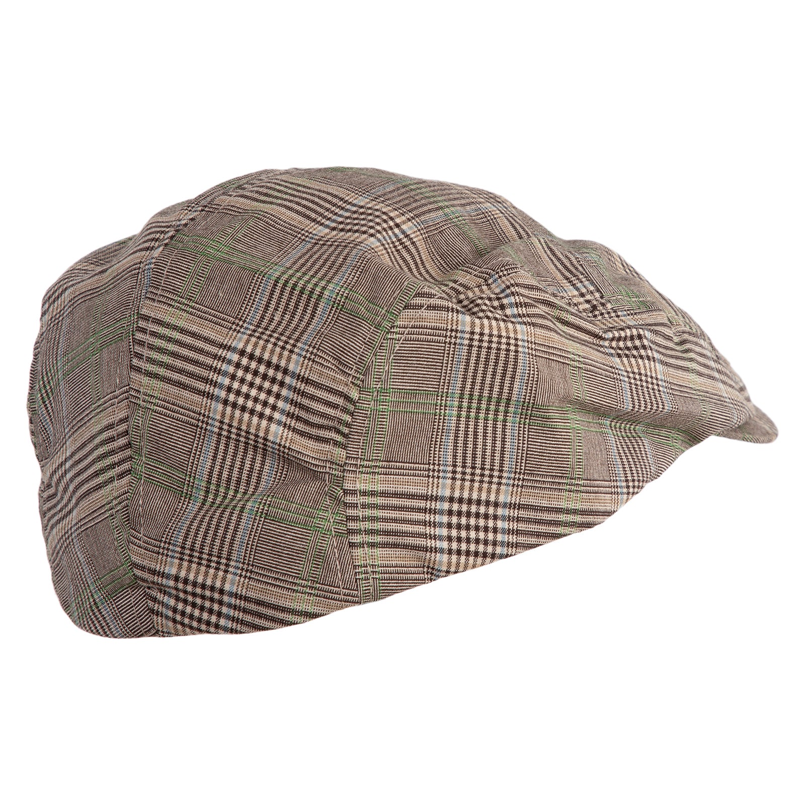 Big Size Driver Flat Fashion Plaid Ivy Cap | Ivy Big Hat | e4Hats ...