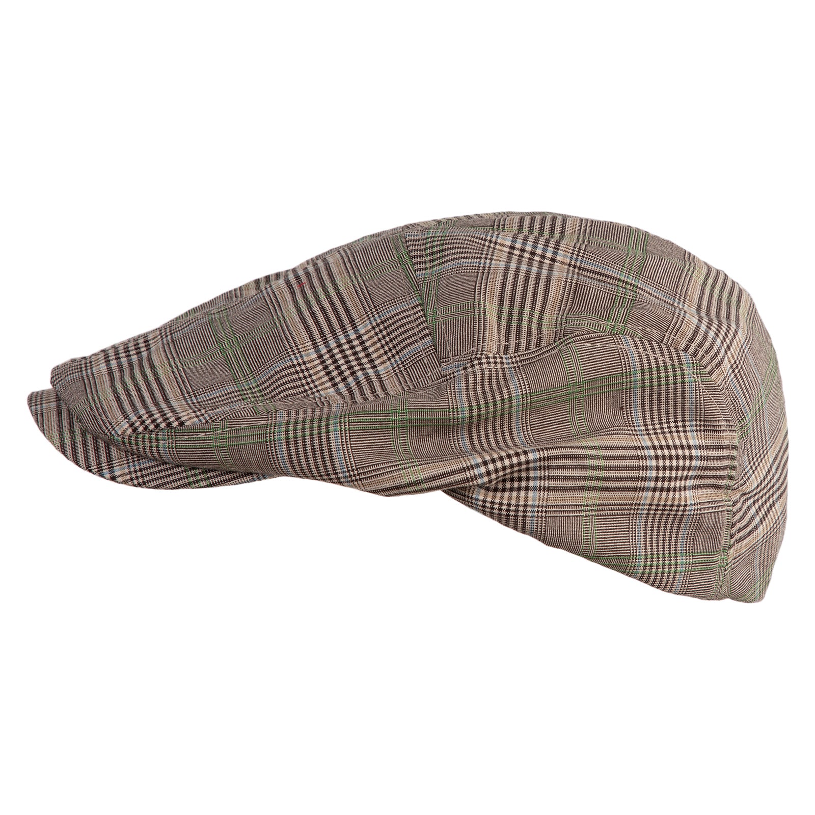 Big Size Driver Flat Fashion Plaid Ivy Cap | Ivy Big Hat | e4Hats ...