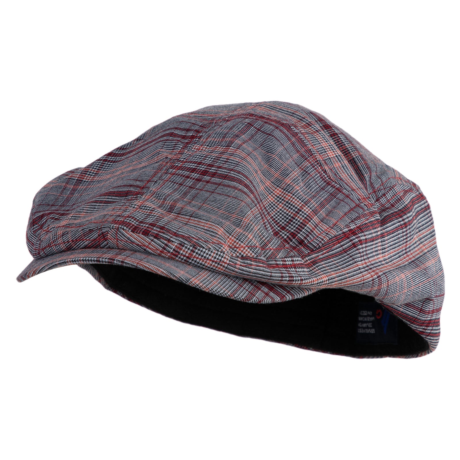 Big Size Driver Flat Fashion Plaid Ivy Cap | Ivy Big Hat | e4Hats ...