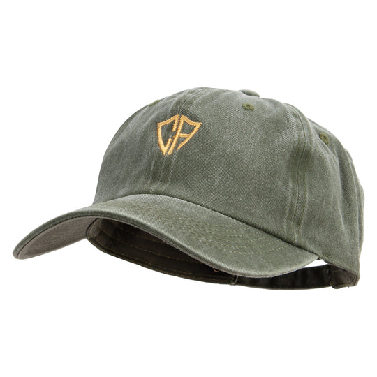 California Shield Logo Embroidered Cotton Twill Premium Pigment Dyed ...