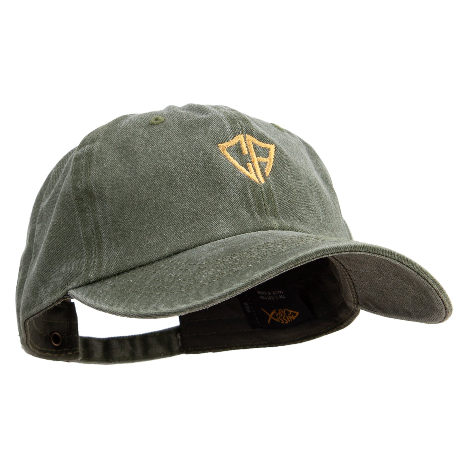 California Shield Logo Embroidered Cotton Twill Premium Pigment Dyed ...