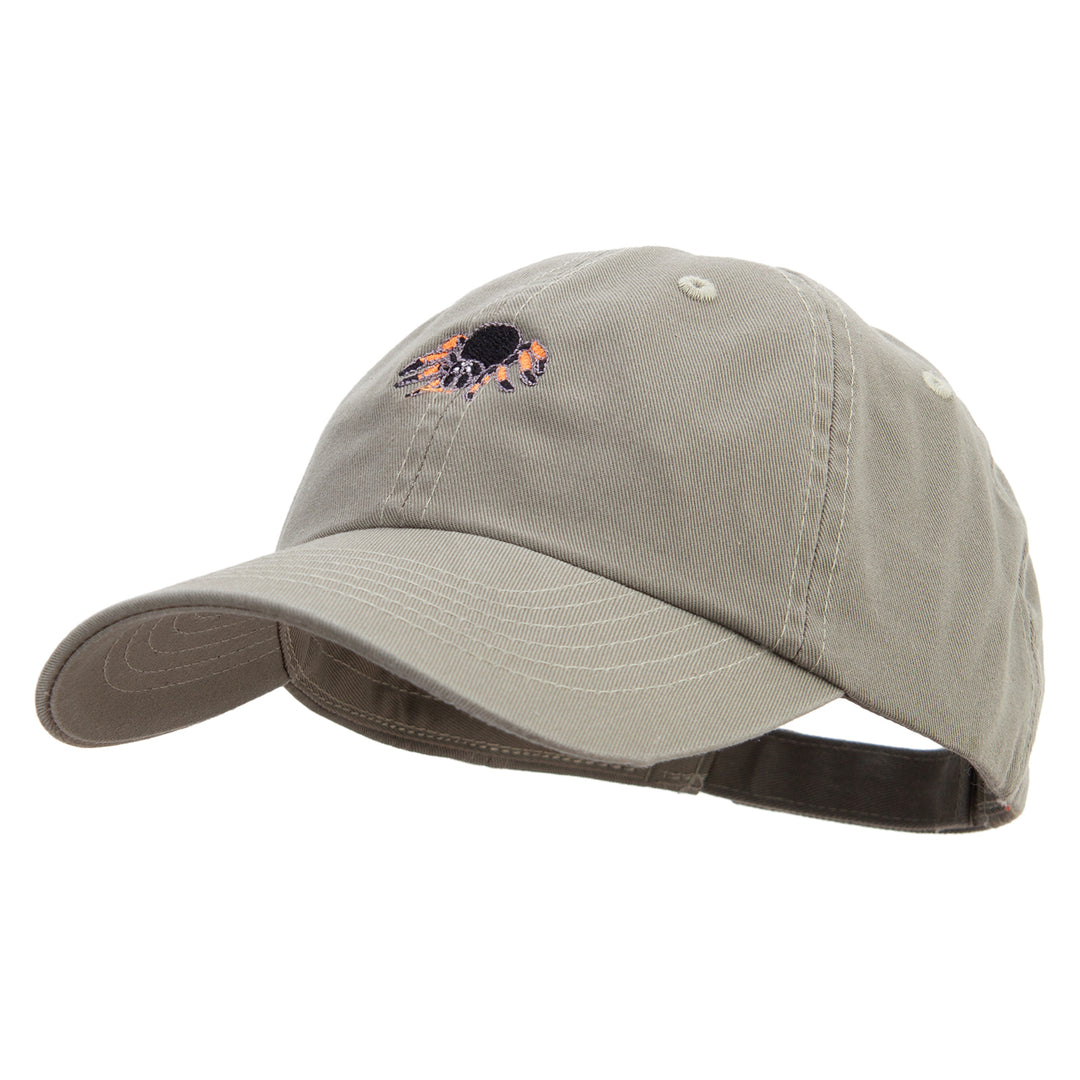Cartoon Spider Tarantula Embroidered Low Profile Pet Spun Washed Cap ...