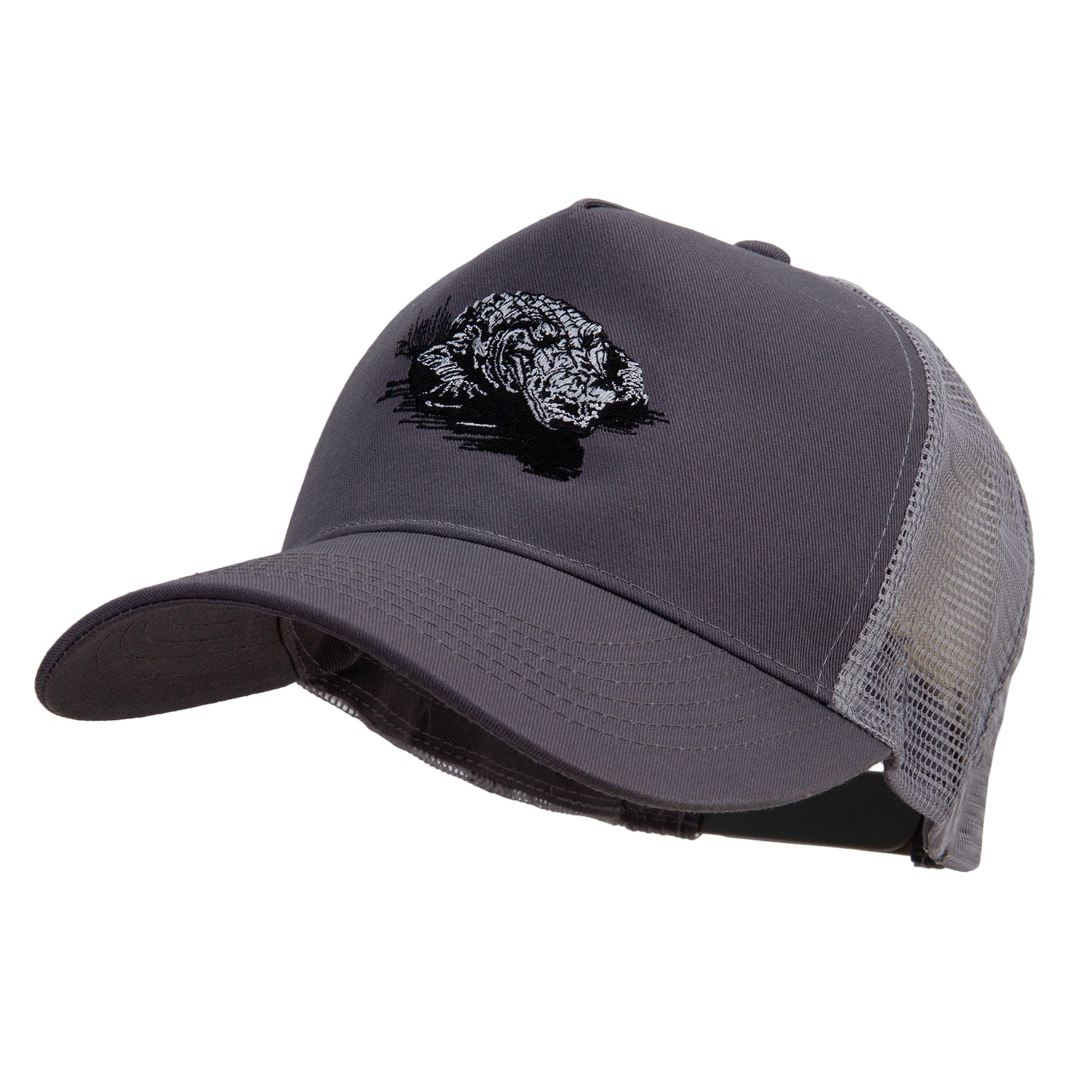 Stealth Striker Alligator Embroidered New Big Size Trucker Mesh Cap ...