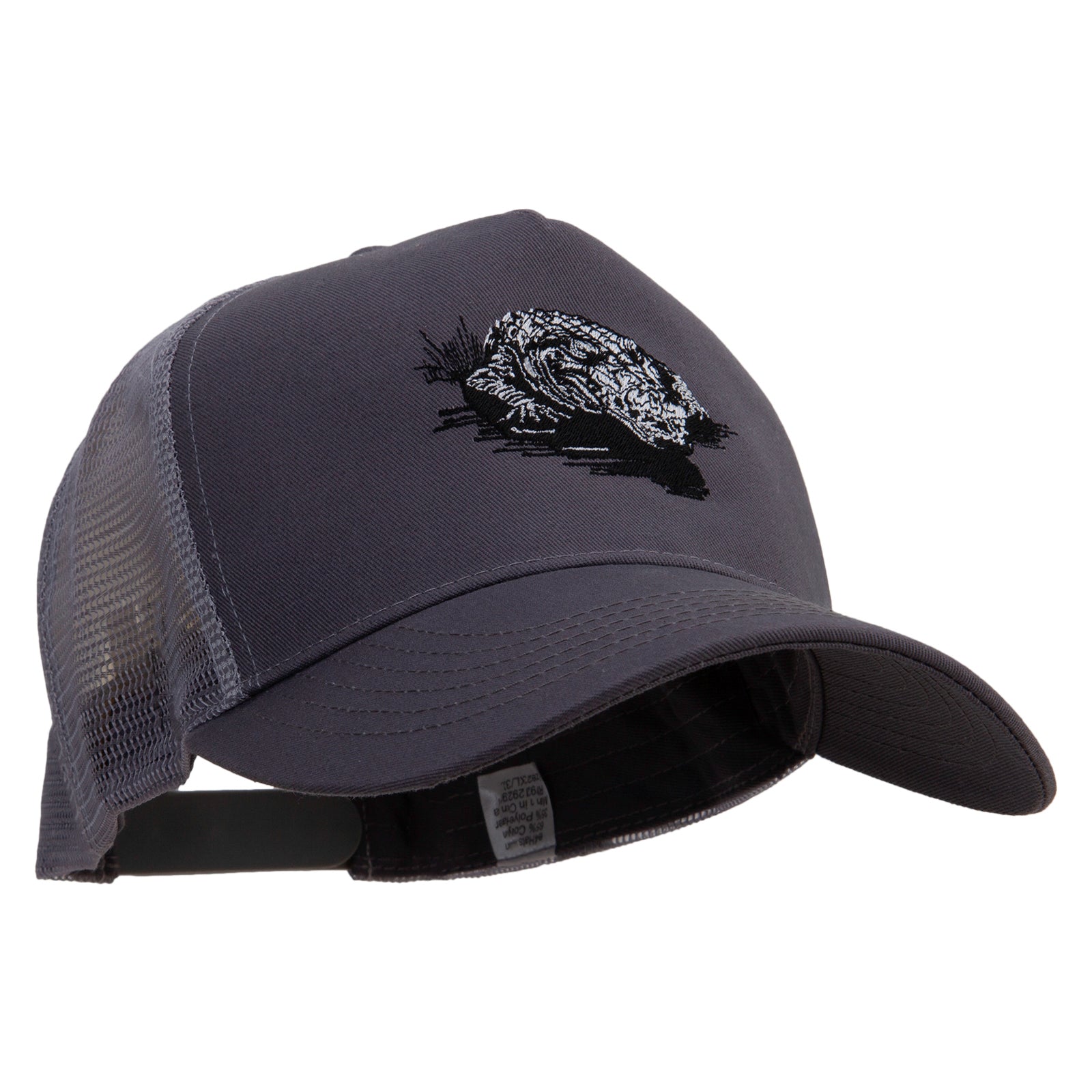 Stealth Striker Alligator Embroidered New Big Size Trucker Mesh Cap ...