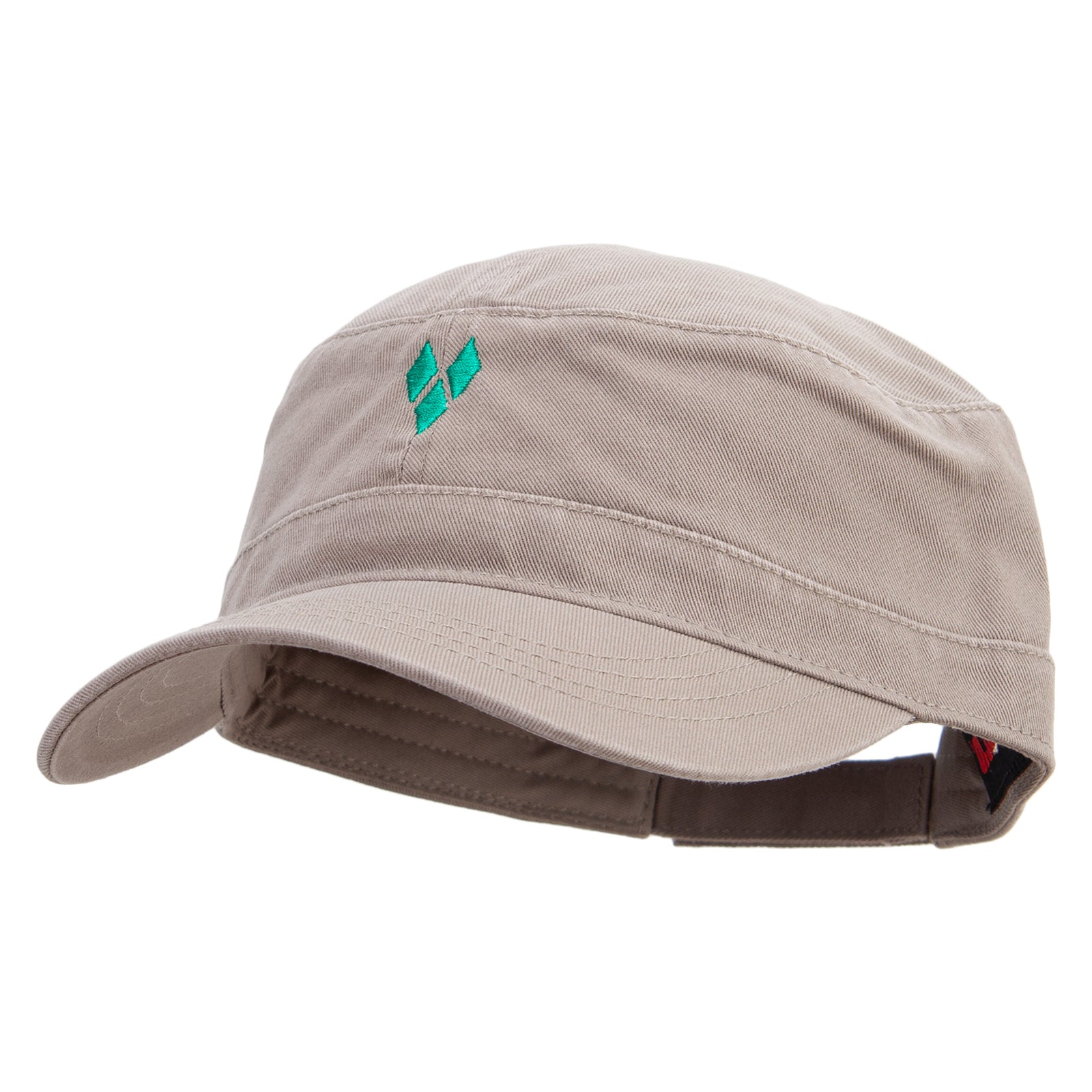 Triple Diamond Sign Embroidered Big Size Adjustable Ripstop Army Cap ...