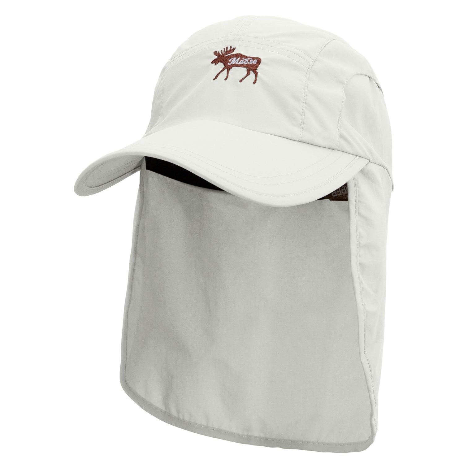Moose Embroidered Flap Hat | Animal Designed | e4Hats – e4Hats.com