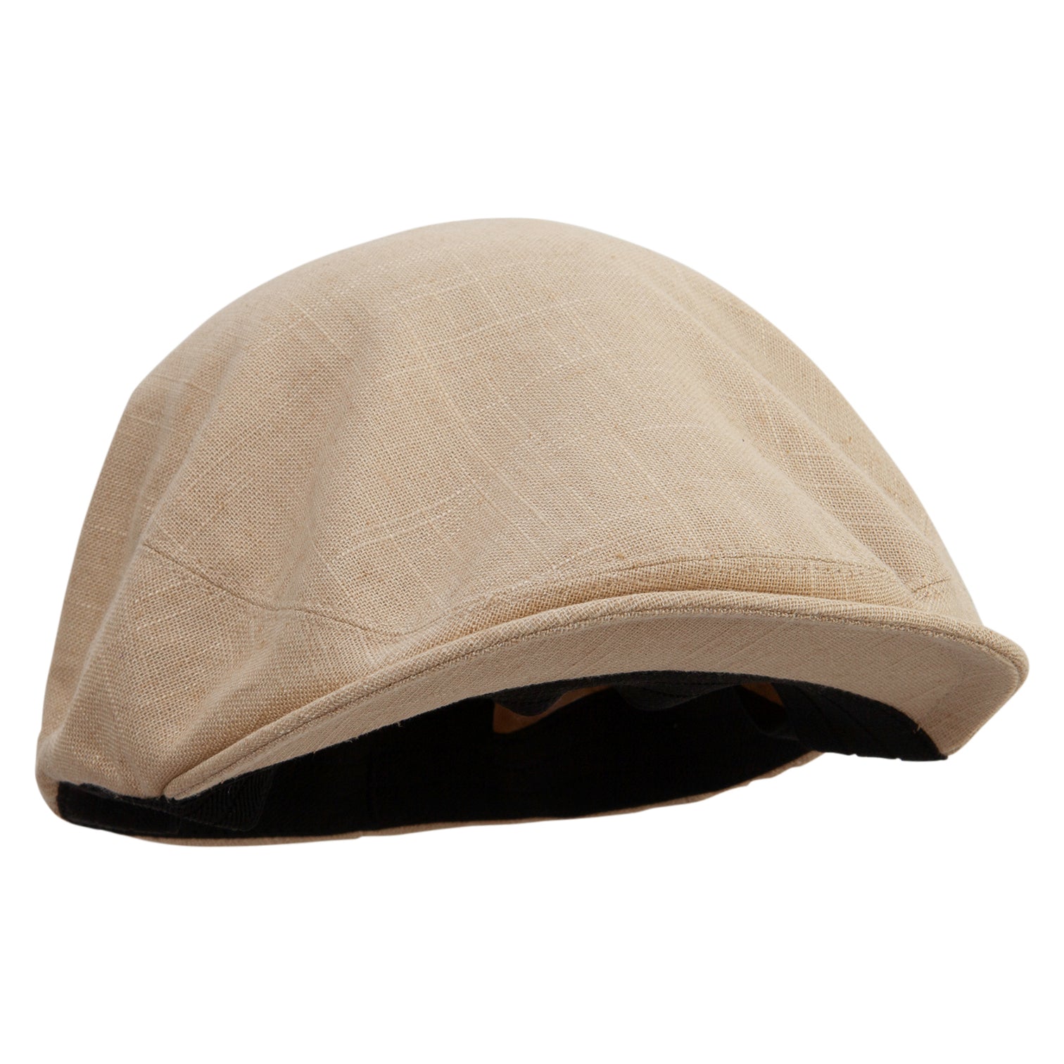 Bear With Pine Tree Embroidered Big Size Men's Linen Ivy Cap | Animal ...