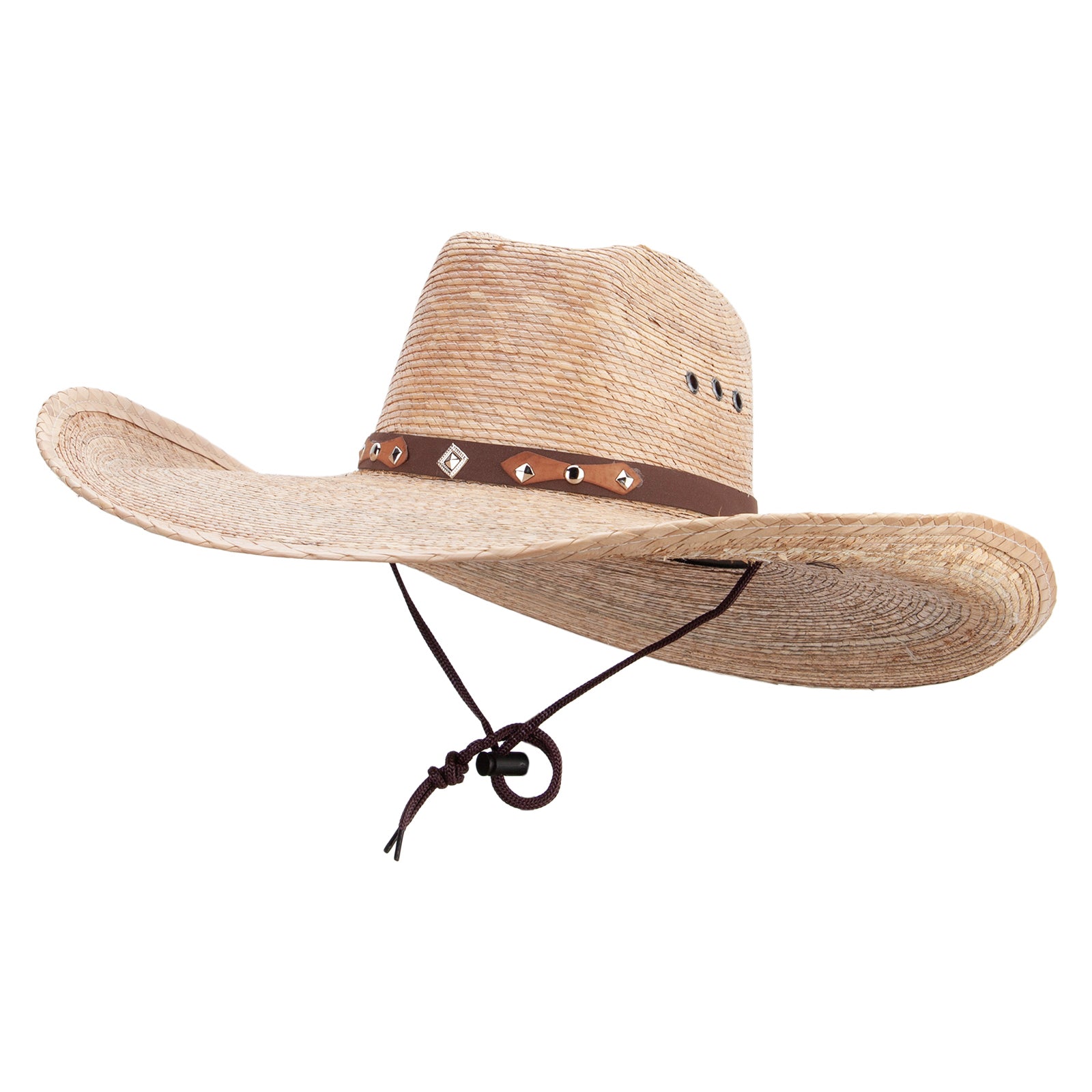 Mexican Style Wide Brim Straw Hat | Safari/Gambler Hat | e4Hats ...