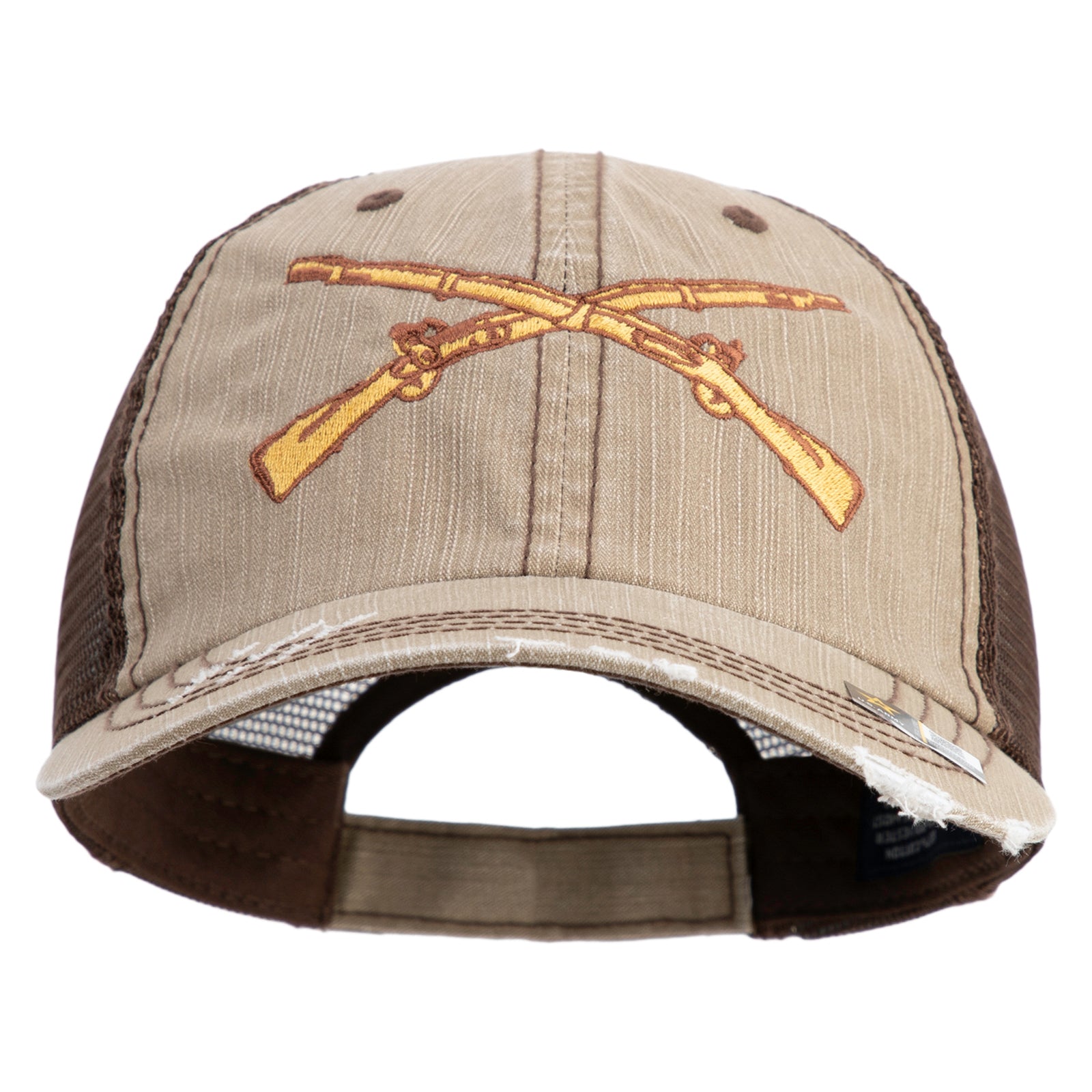 U.S. Army Cyber Corps Embroidered Low Profile Special Cotton Mesh Cap ...