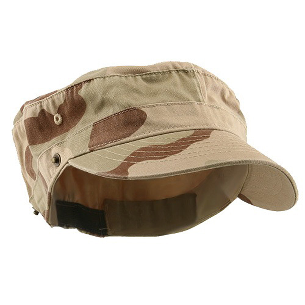 Army Cap with Flap | Sun Protection Flap Hat | e4Hats – e4Hats.com