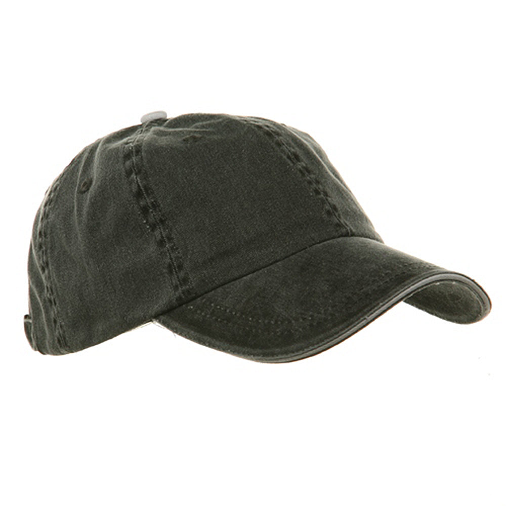 Low Profile Washed Side Zipper Pocket Cap | Solid Blank Cap | e4Hats ...