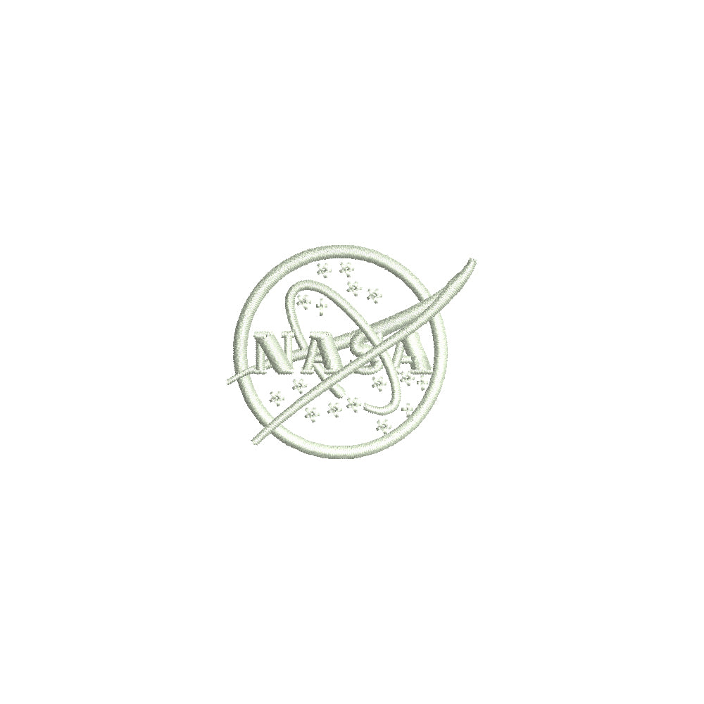 NASA Logo Outline with Stars | NASA Digitized Embroidery Design ...