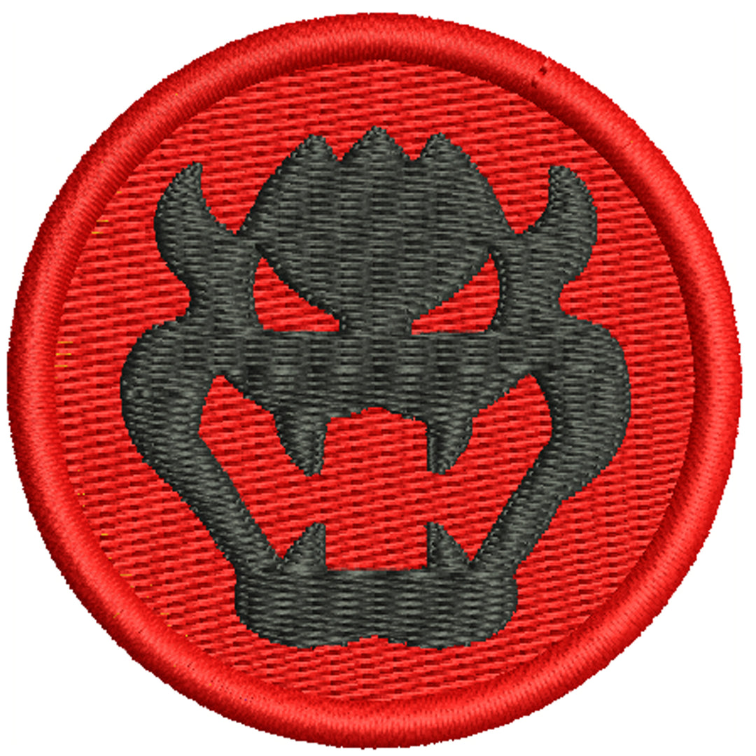 Bowser Silhouette | Halloween Digitized Embroidery Design | e4Hats ...
