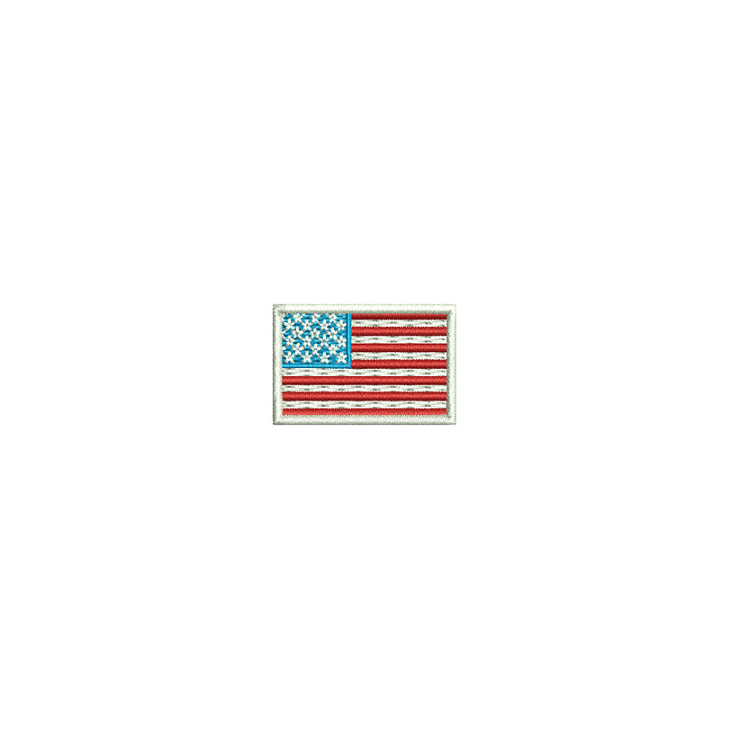 Mini American Flag | Patriot Digitized Embroidery Design | e4Hats ...