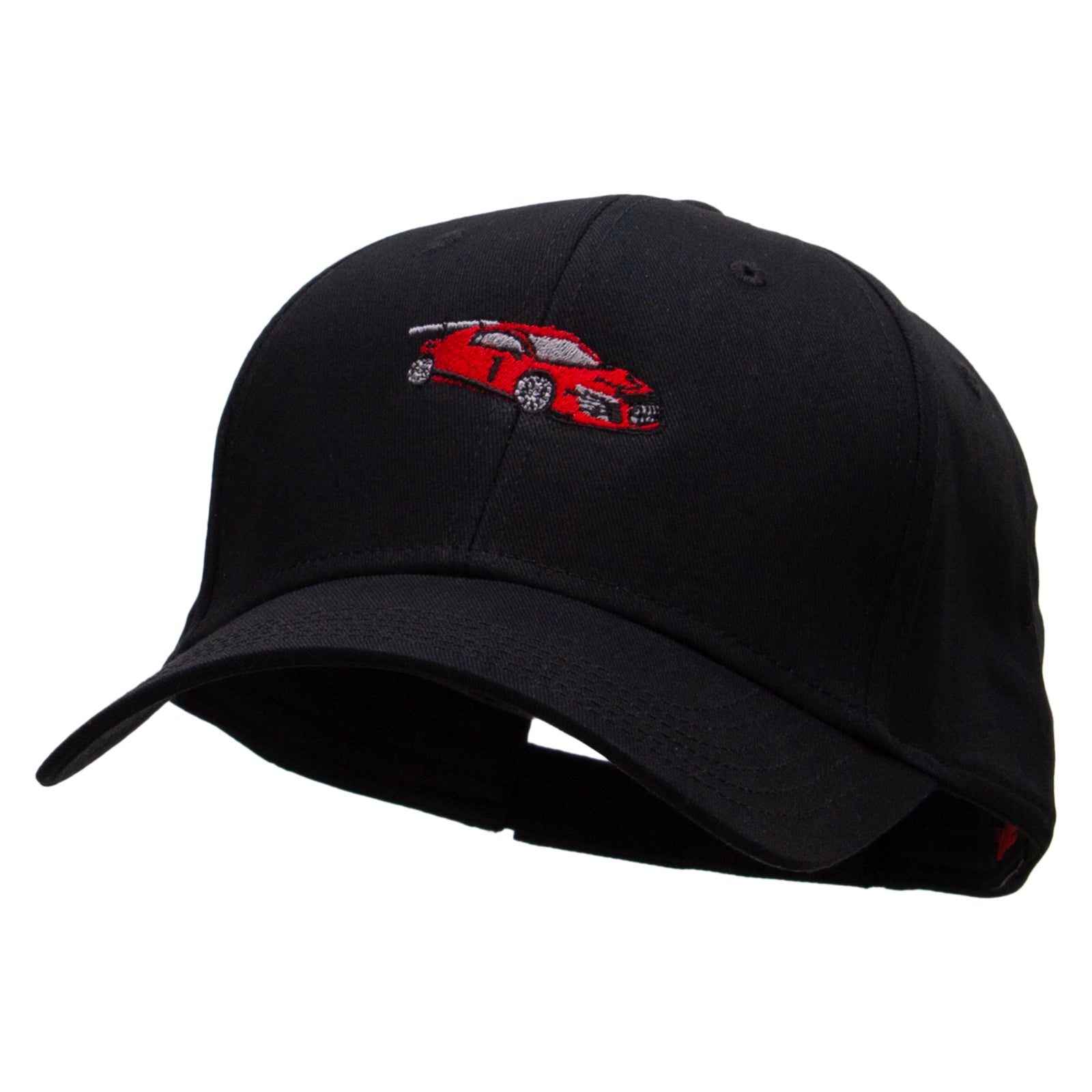 Red Race Car Embroidered Low Profile Cap | Leisure Designed | e4Hats ...