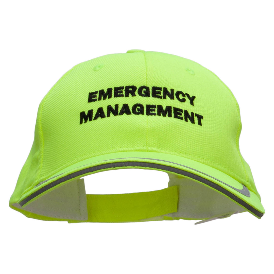 Emergency Management Embroidered Poly Twill Safety Cap | Phrase ...