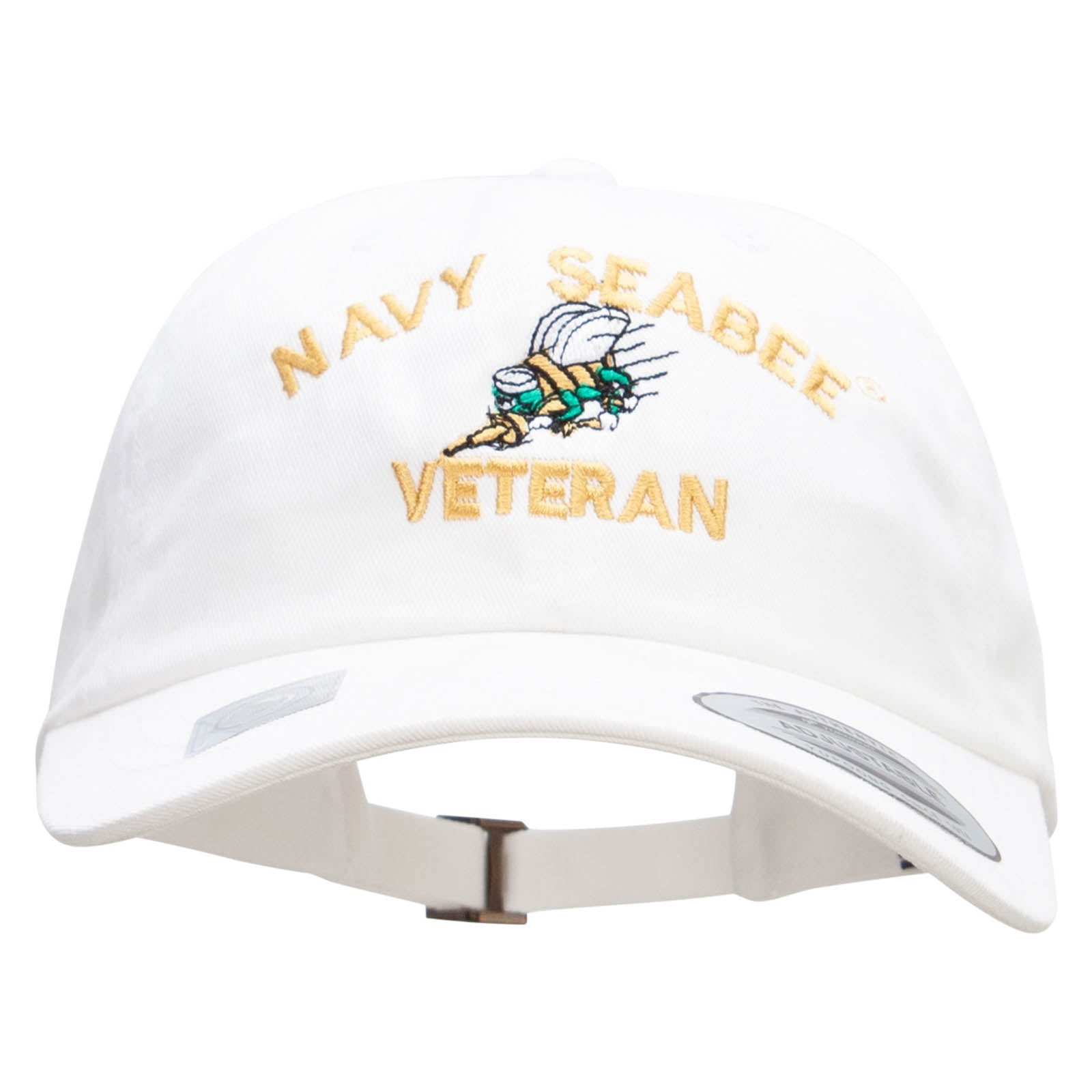 Licensed United States Navy Seabee Veteran Unstructured Low Profile 6 ...