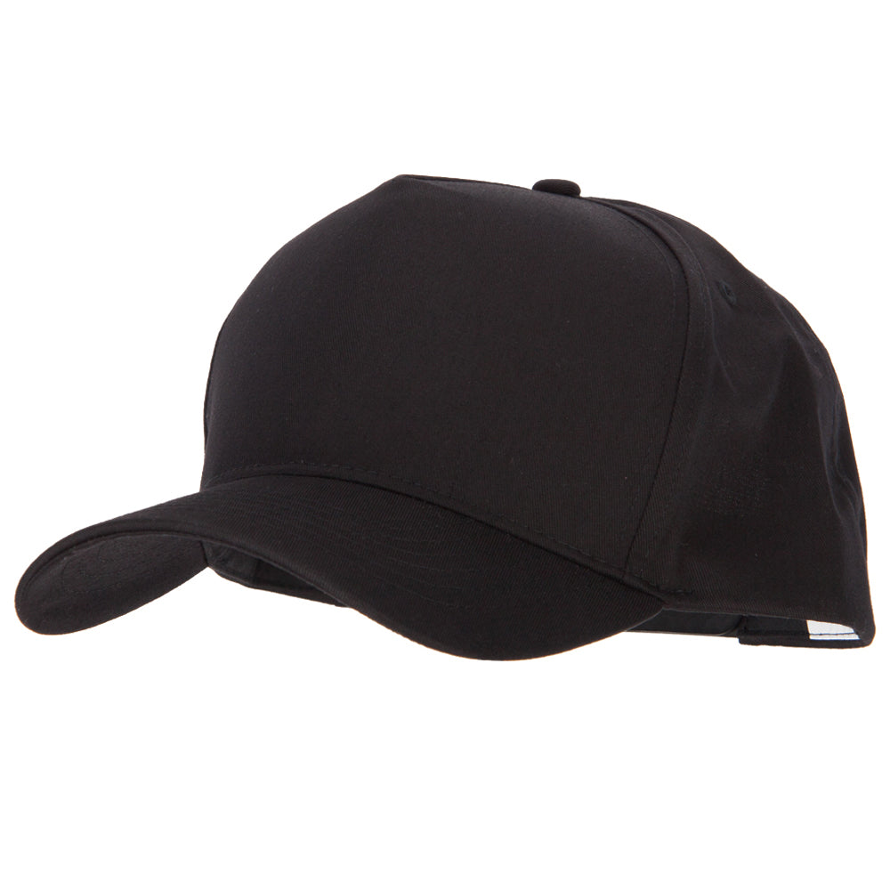 Big Size Solid Cotton Twill 5 Panel High Profile Pro Style Snap Cap ...