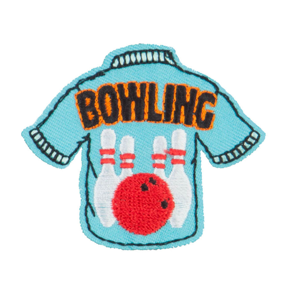 Bowling Fun Patches | Leisure Patch Design | e4Hats – e4Hats.com