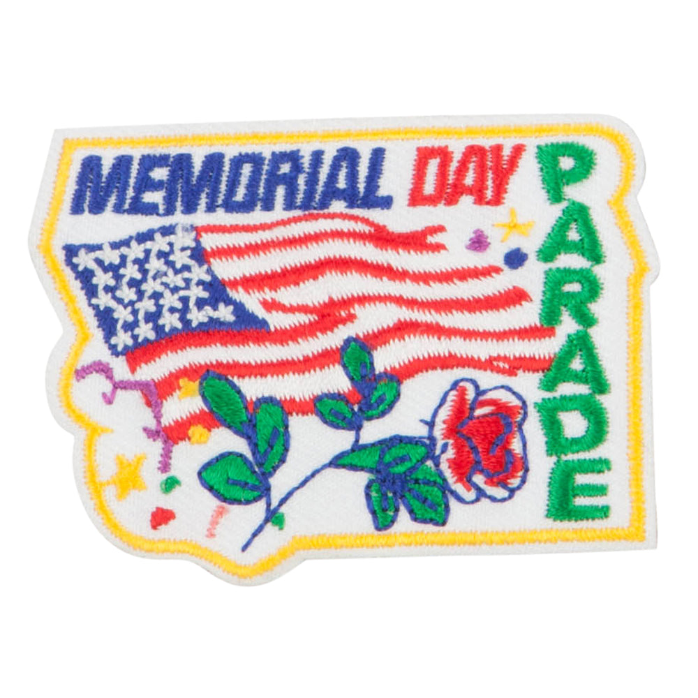 Memorial Day Parade Patches | Celebrations Patch Design | e4Hats ...