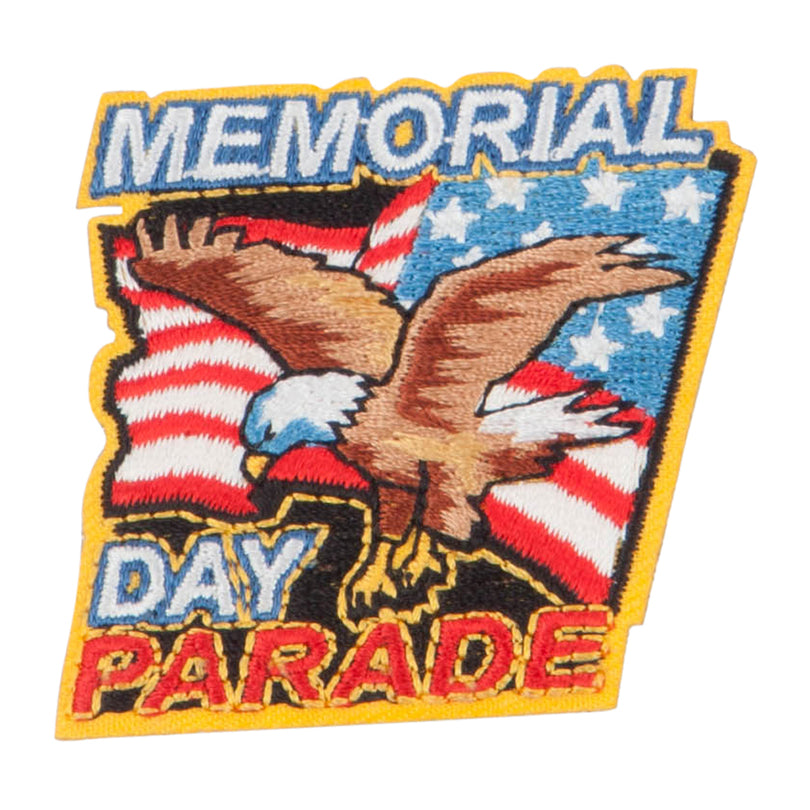 Memorial Day Parade Patches | Celebrations Patch Design | e4Hats ...