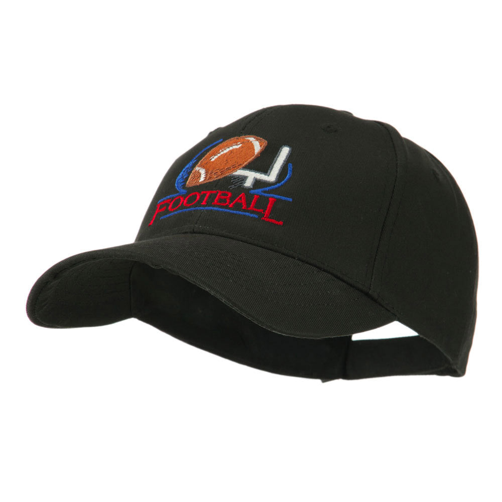 Football Logo Embroidered Cap | Athletics Designed | e4Hats – e4Hats.com