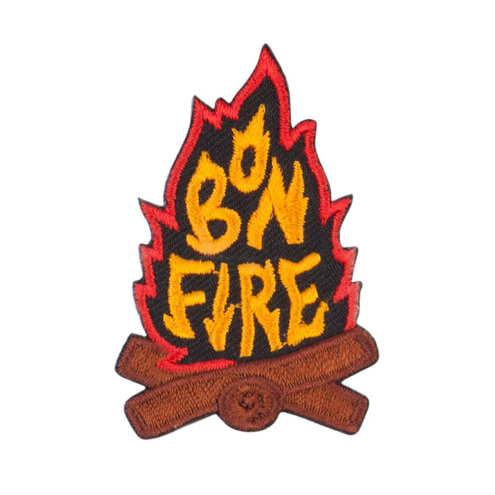 Camping Campfire Outdoor Patches | Leisure Patch Design | e4Hats ...