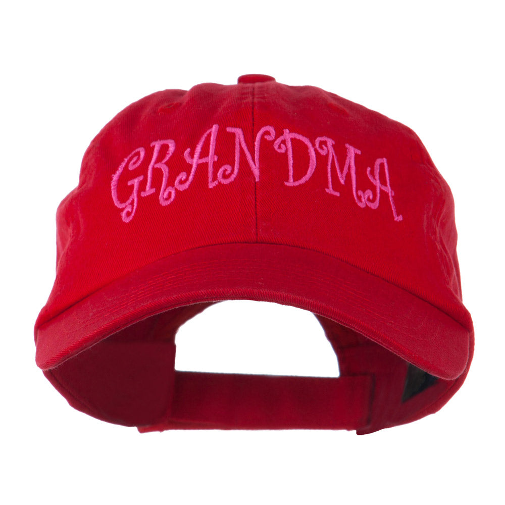 Grandma Embroidered Cap | Word Designed | e4Hats – e4Hats.com