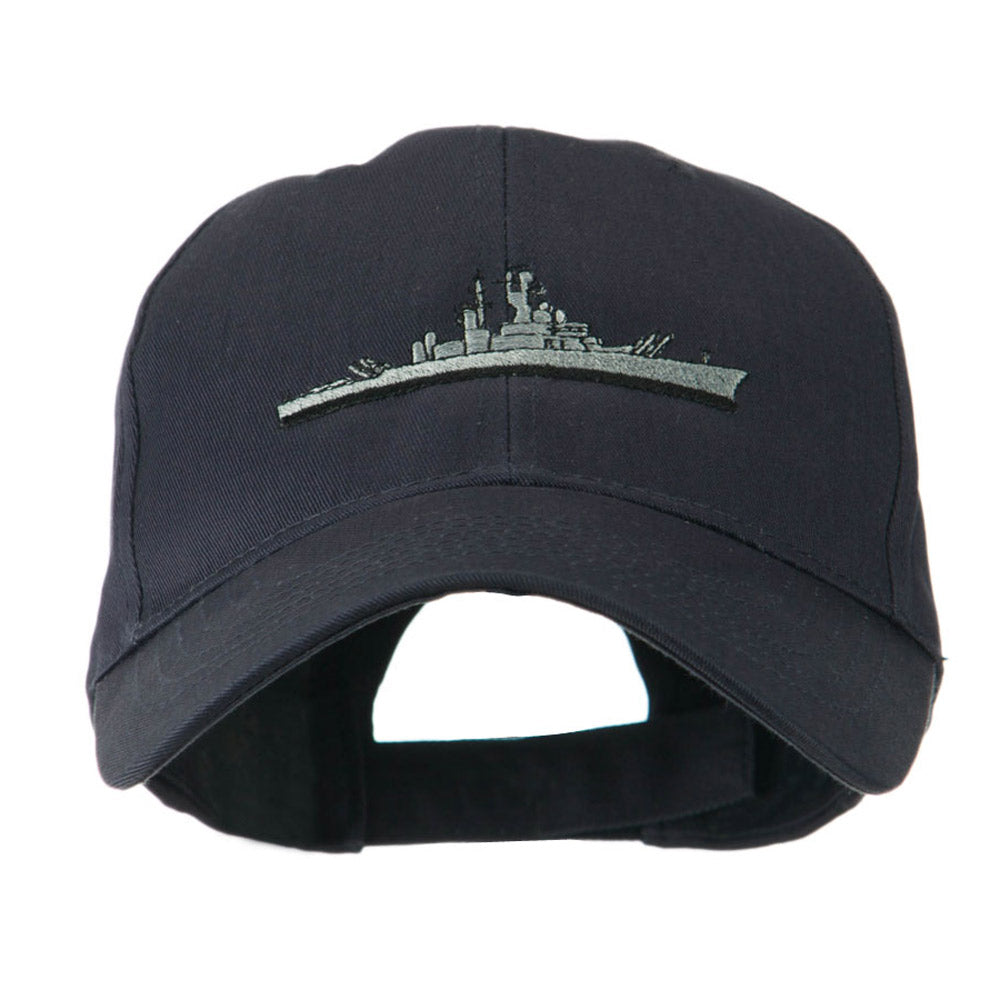 Navy Ship Missile Embroidered Cap | Navy Designed | e4Hats – e4Hats.com