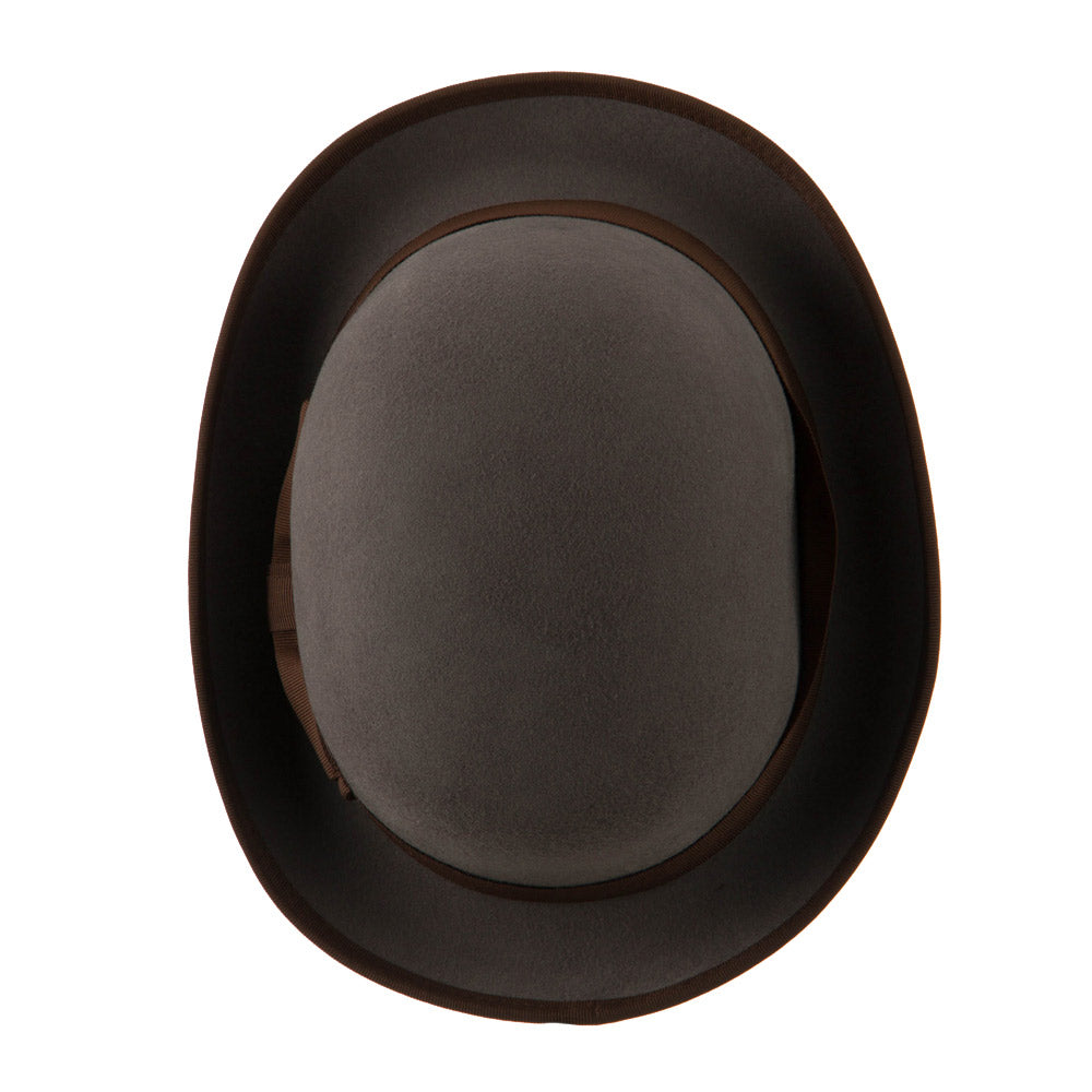 Men's Felt Bowler Hat with Ribbon Trim | Bowler/Derby/Top Hat | e4Hats ...