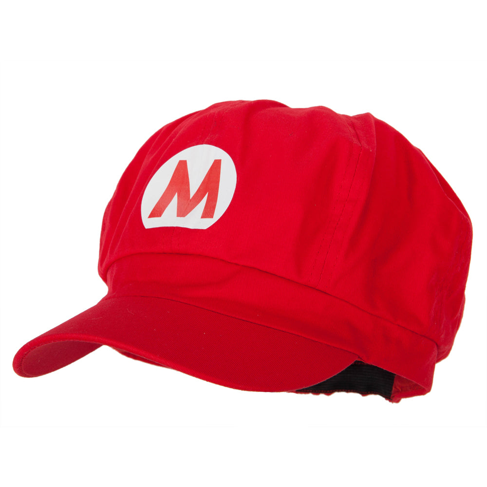 Mario Luigi Wario Waluigi Heat Transfer Cotton Elastic Newsboy Cap ...