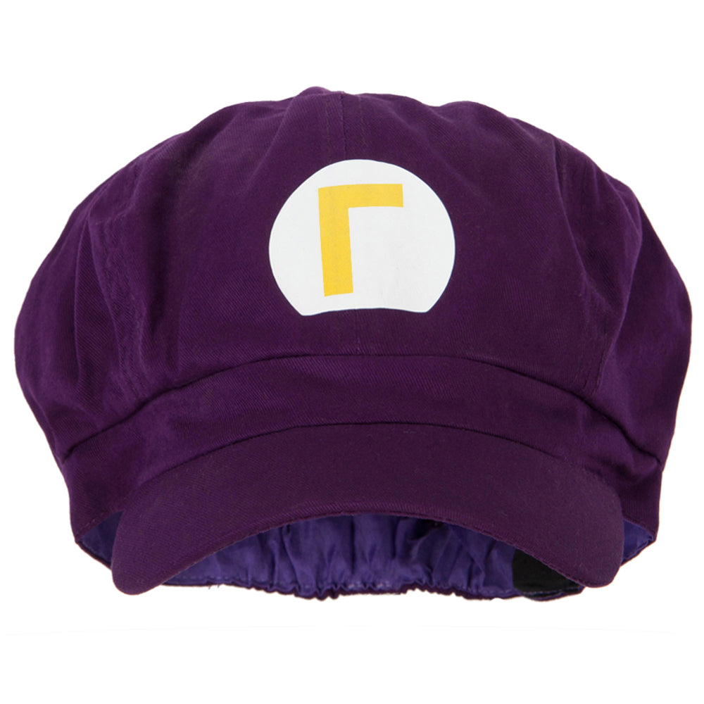 Mario Luigi Wario Waluigi Heat Transfer Cotton Elastic Newsboy Cap ...
