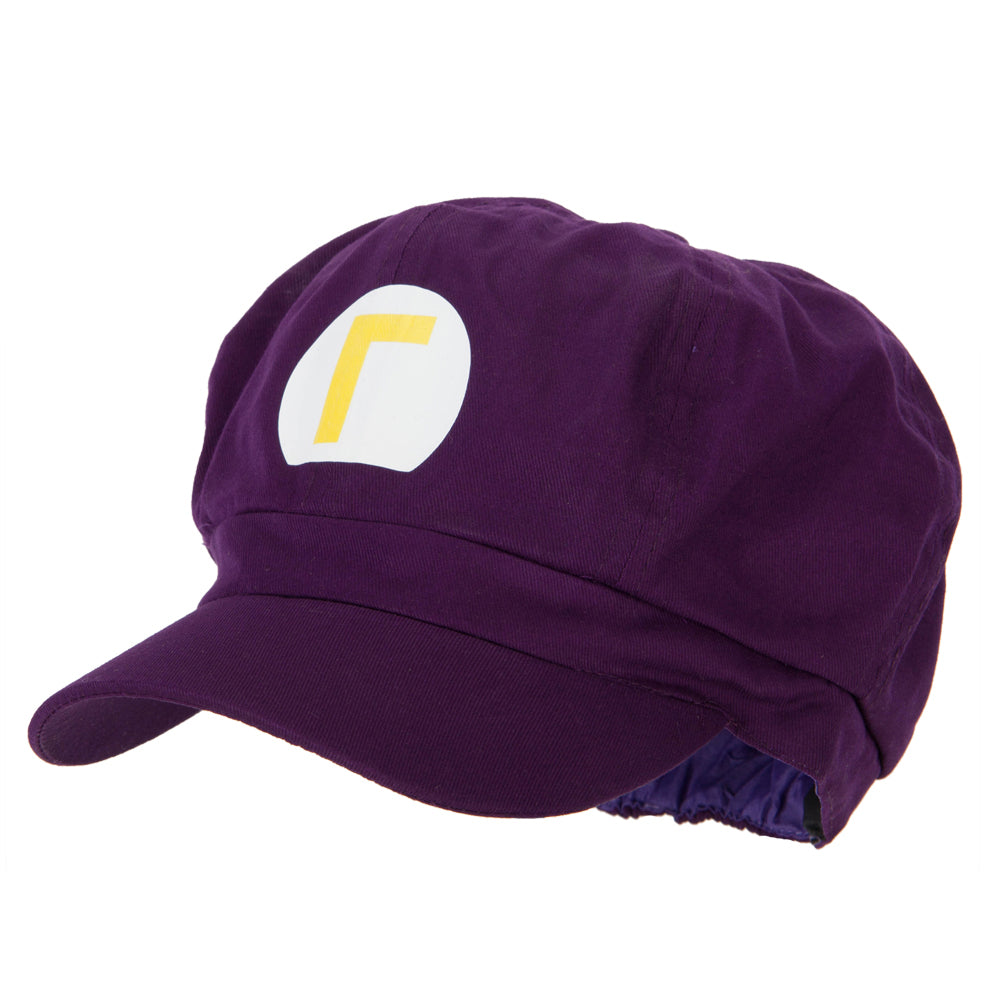 Mario Luigi Wario Waluigi Heat Transfer Cotton Elastic Newsboy Cap ...