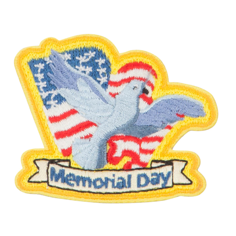 Memorial Day Embroidered Patches | Celebrations Patch Design | e4Hats ...