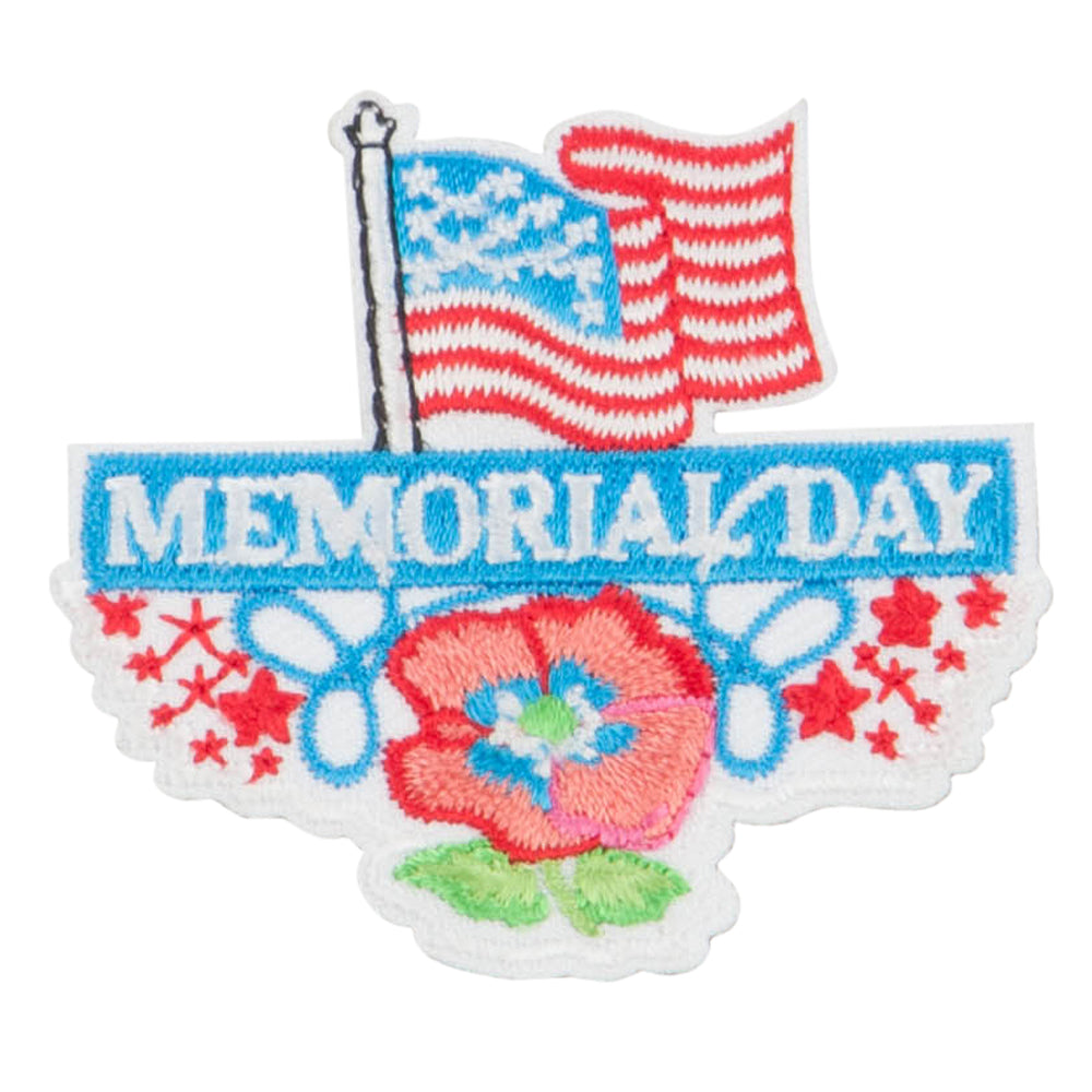 Memorial Day Embroidered Patches | Celebrations Patch Design | e4Hats ...