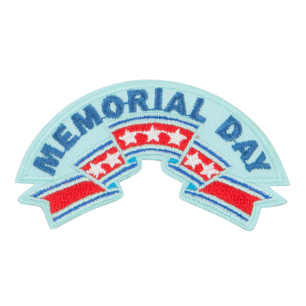Memorial Day Embroidered Patches | Celebrations Patch Design | e4Hats ...