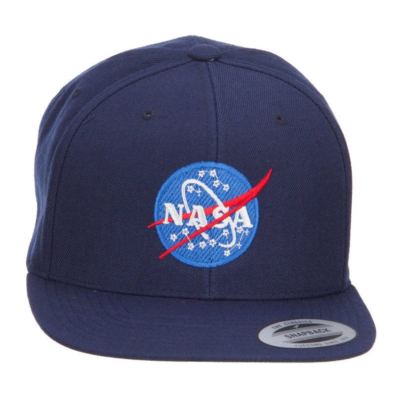 NASA Insignia Embroidered Snapback Cap | NASA Designed | e4Hats ...
