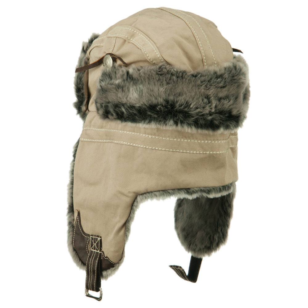 Cotton Twill Trooper Hat | Neck Flap/Trooper Hat | e4Hats – e4Hats.com