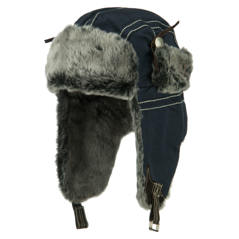 Cotton Twill Trooper Hat | Neck Flap/Trooper Hat | e4Hats – e4Hats.com