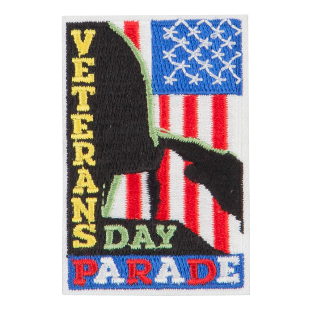 USA Veterans Day Parade Patches | Celebrations Patch Design | e4Hats ...